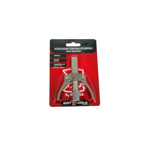 ACOPLADOR COM ENGATE RÁPIDO PARA GRAXEIRO - Sigma Tools